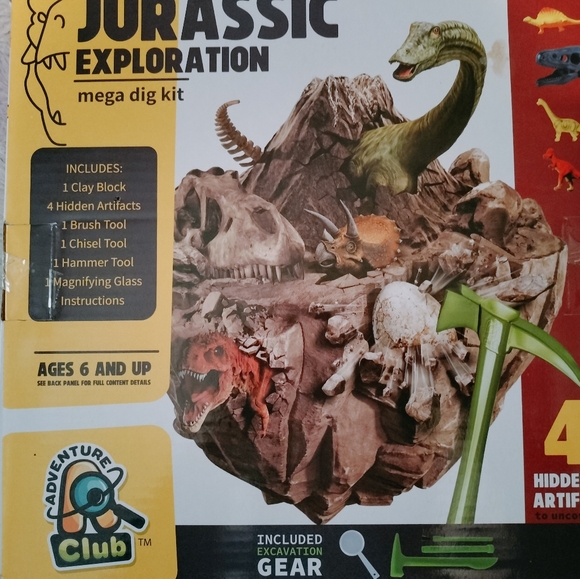 stem | Toys | Jurassic Exploration Mega Dig Kit | Poshmark